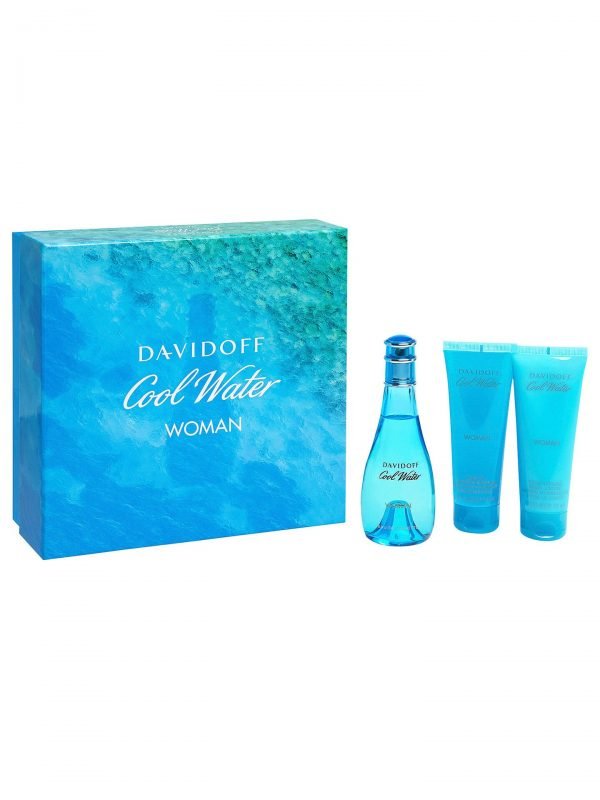 Davidoff Cool Water Woman 3 Piece Gift Set – The House Of Scents